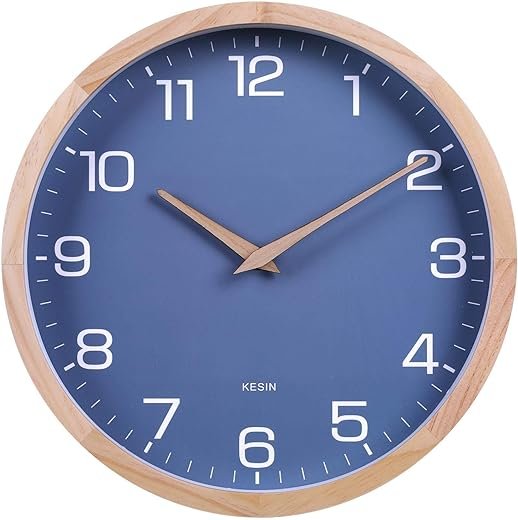 Best Blue Wood Large Wall Clocks – TOP-CLOCKS.COM
