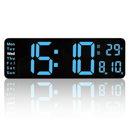 10 Best Big Led Calendar Clocks - Big Wall Clocks | Top-Clocks.com